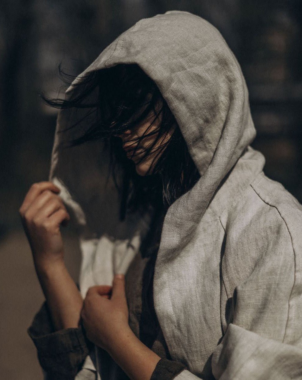 MONIKA HOODED COAT - Len & Spolka – La Casa by Importante