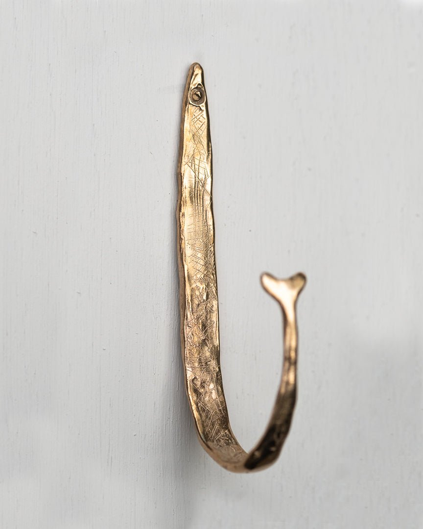 Pesce Lungo Bronze Wall Hook – La Casa by Importante